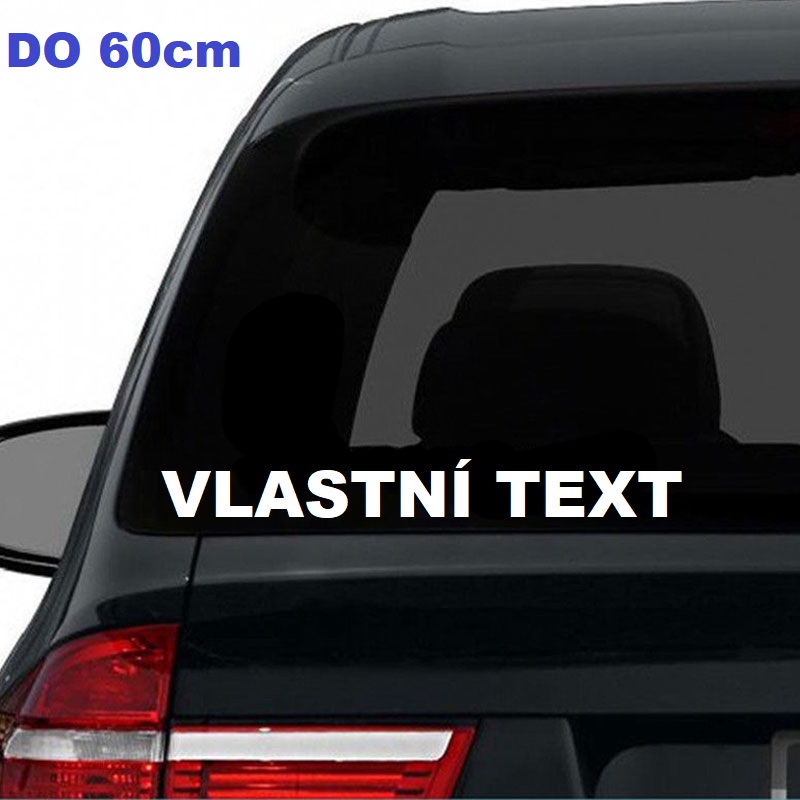 Vlastní samolepky na auto | Reklamní polepy